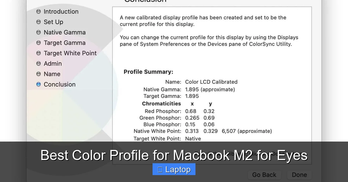 Best Color Profile for Macbook M2 for Eyes | ShoukhinTech